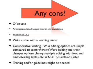 Social Media : Wikis | PPT