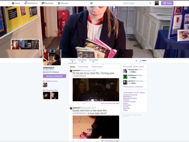 Creating our Twitter, Instagram and Facebook | PPTX