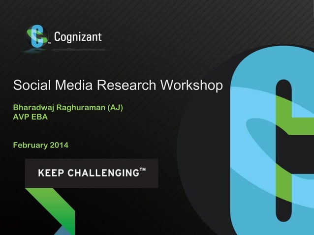 Social Media Research | PPT