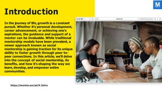 social mentorship ppt.pptx