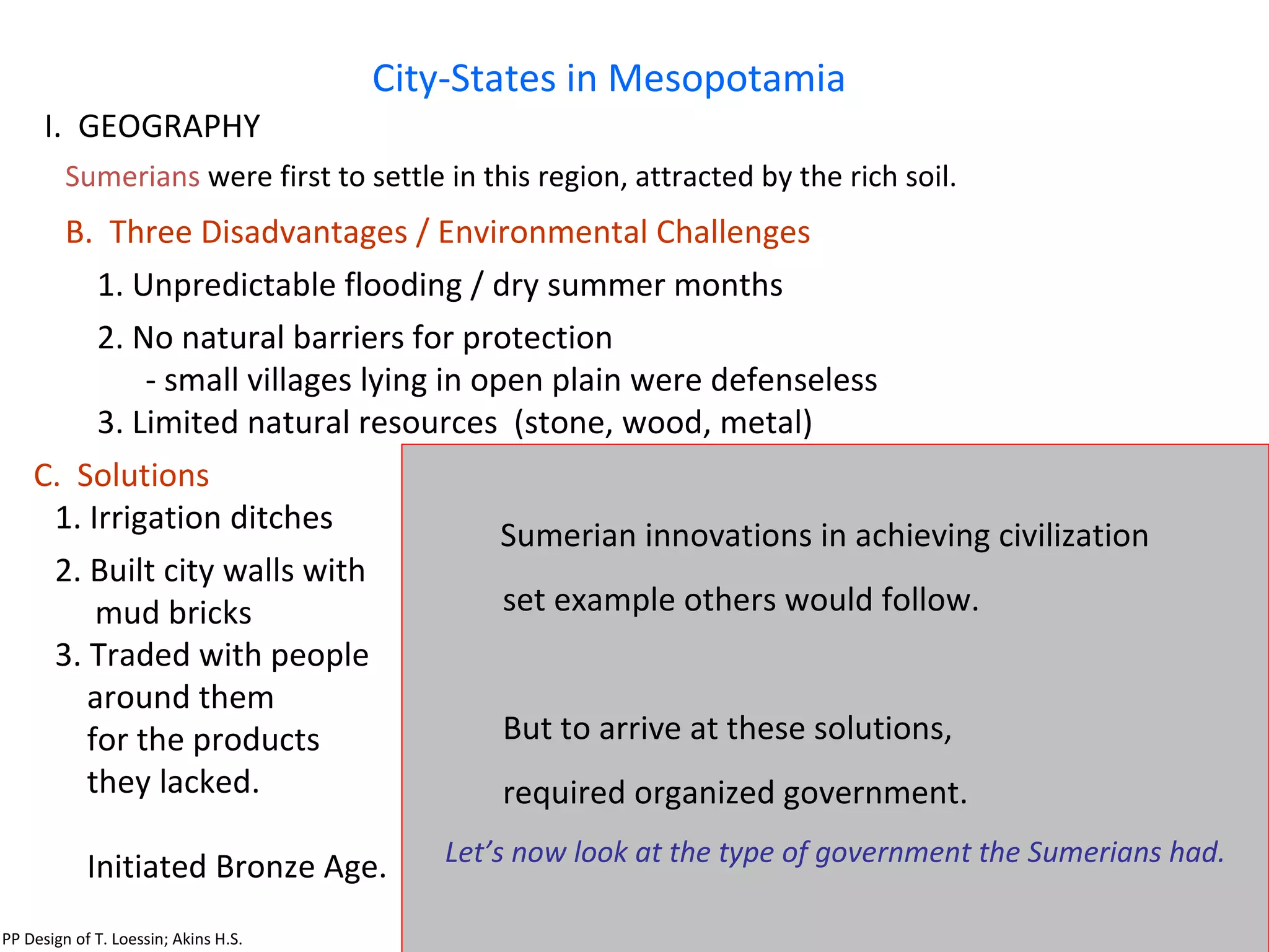 (Social) Mesopotamian Civilization | PPT