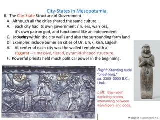 Mesopotamian Political Structure
