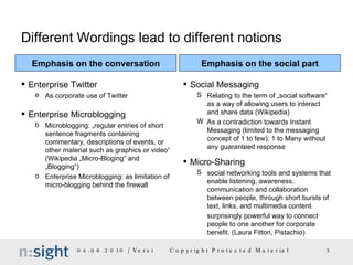 Social Messaging Solution Matrix | PPT