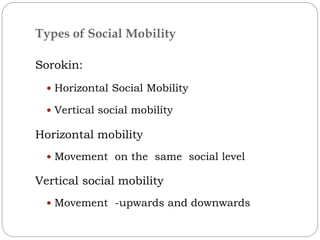 Social mobility (Sociology) | PPTX