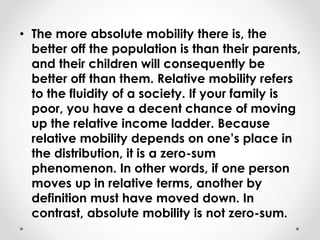 Social mobility | PPTX