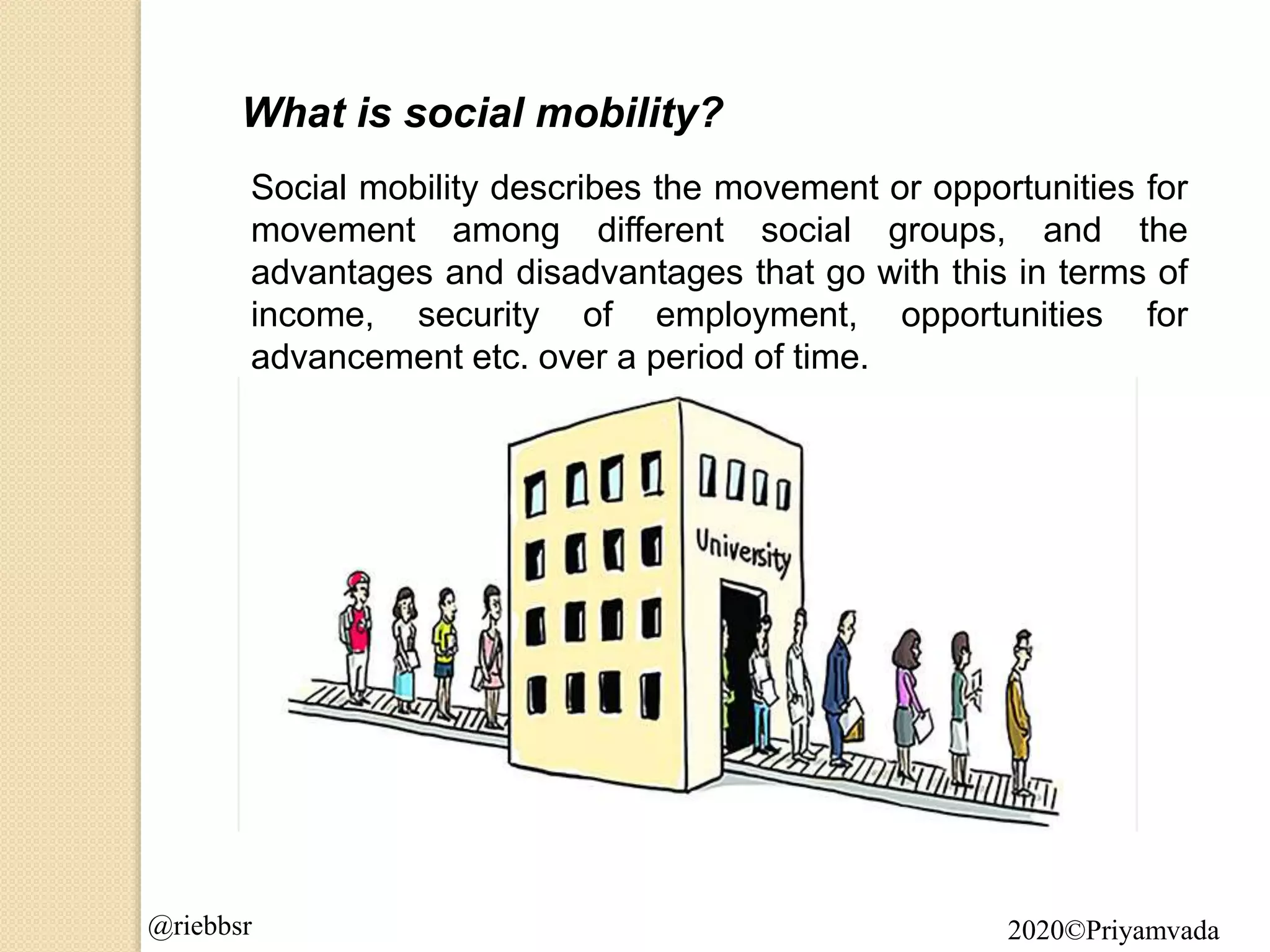 Social Mobility: Concepts and Types | PPTX