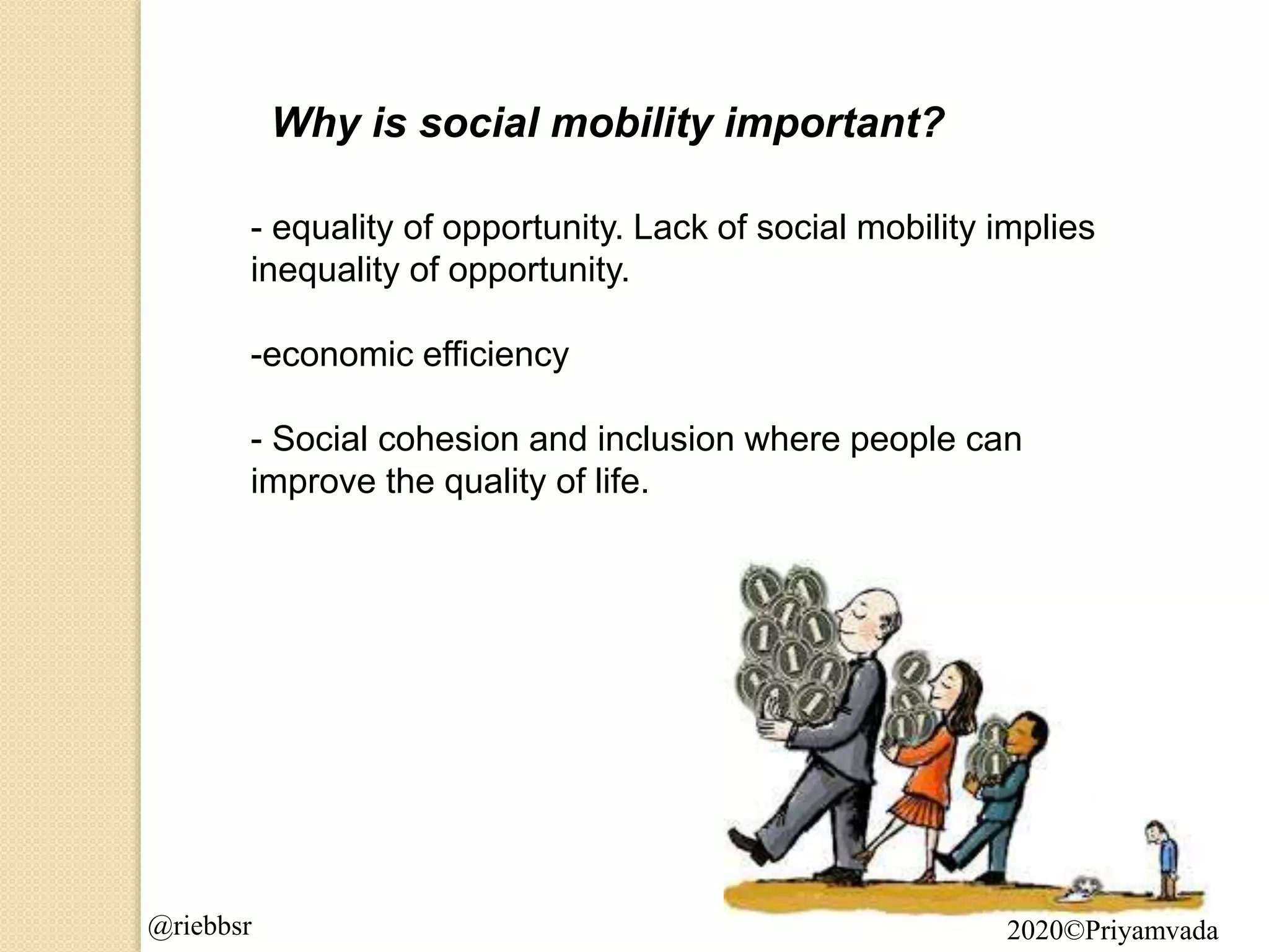 Social Mobility: Concepts and Types | PPTX