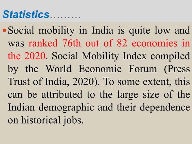 SOCIAL MOBILITY.pptx | Career Planning | Careers