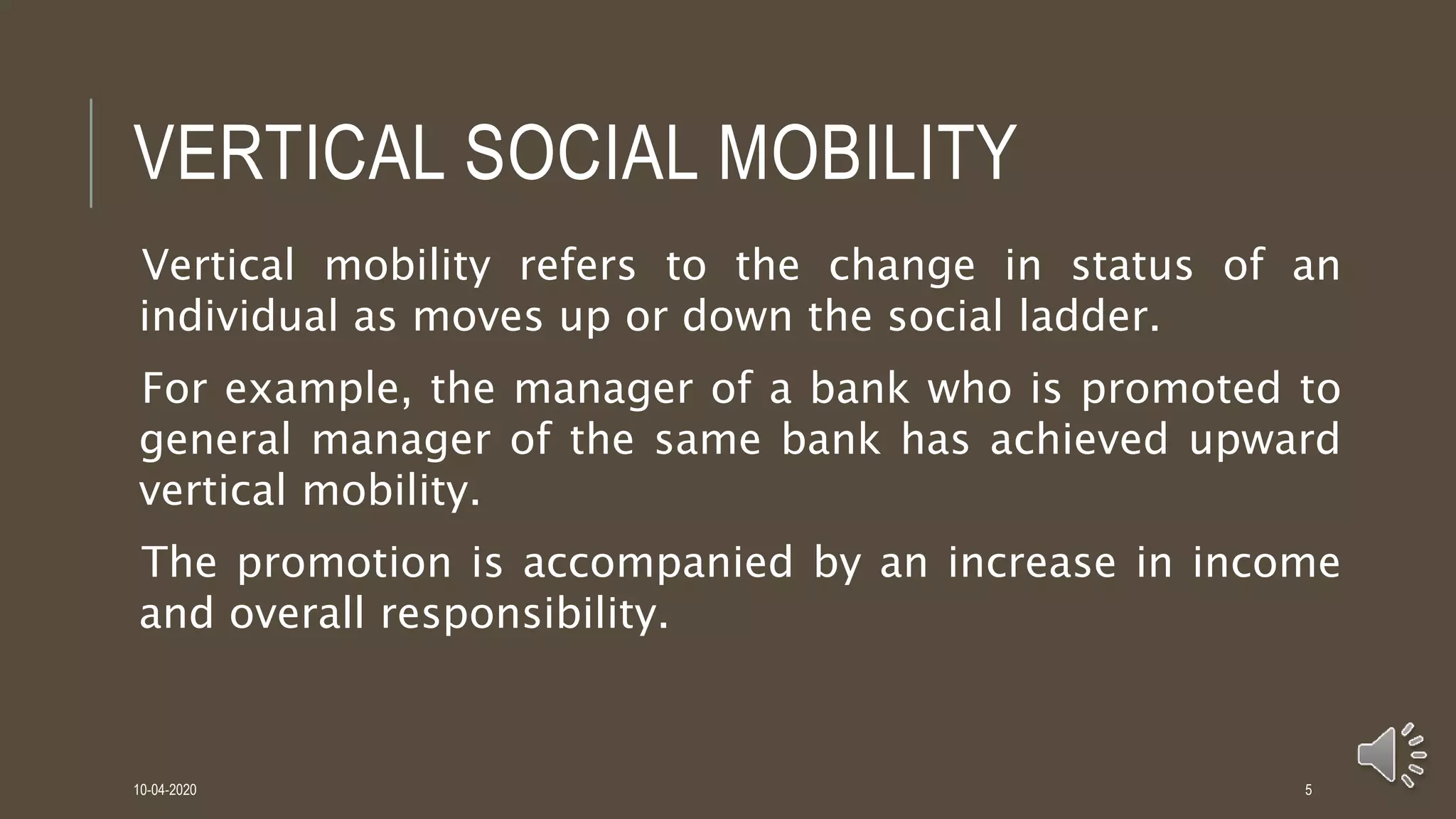 Social mobility and types | PPT