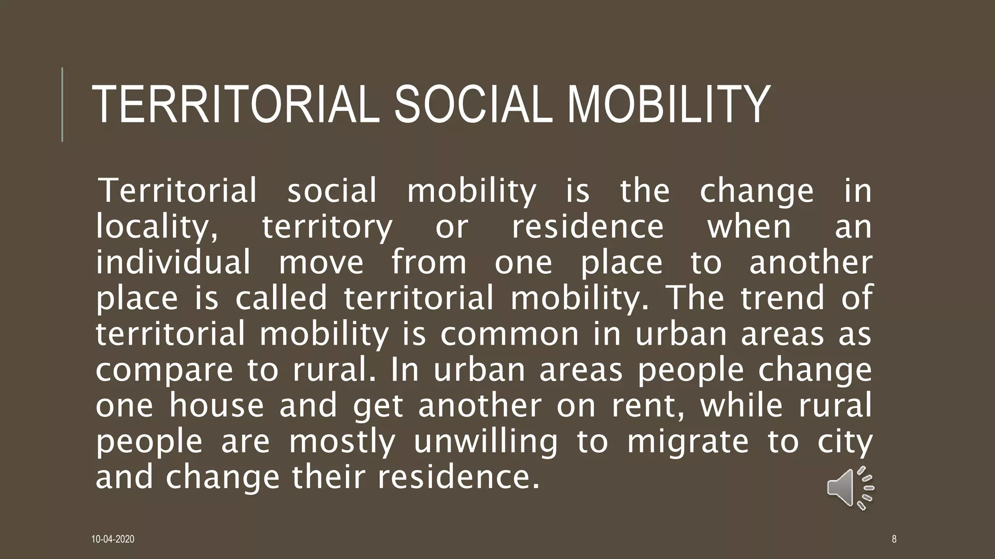 Social mobility and types | PPT