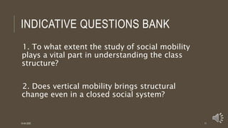 Social mobility and types | PPT