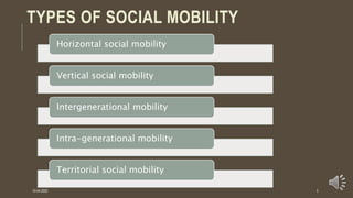 Social mobility and types | PPT