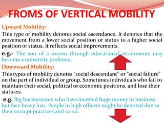 Social mobility by suvojit ghosh | PPTX