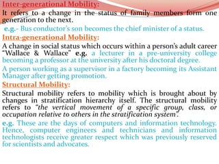 Social mobility by suvojit ghosh | PPTX