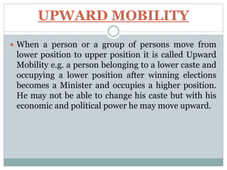 Social mobility dr rahul | PPT