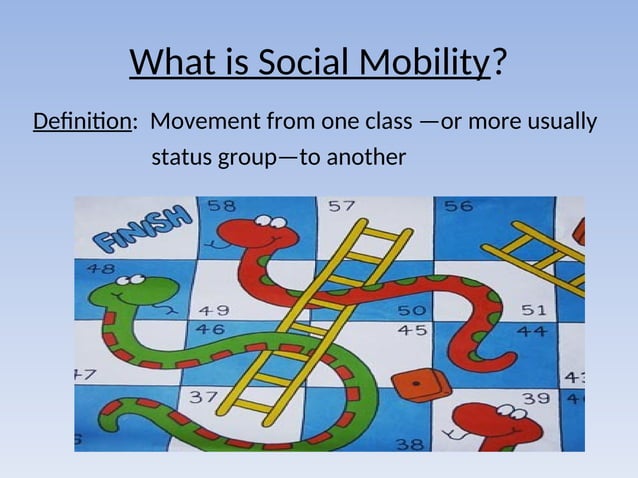 Social Mobility PowerPoint.ppt .......... | PPT