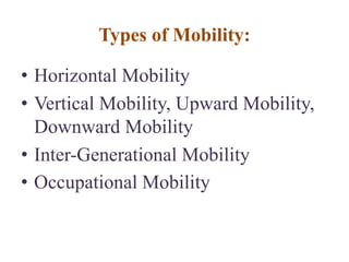 Social mobility ppts | PPT