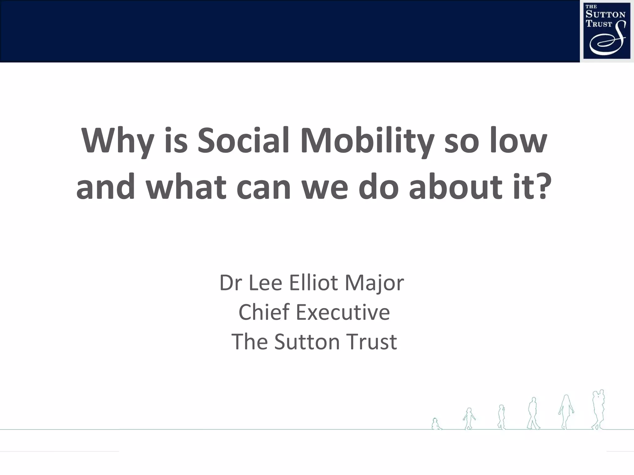 Social Mobility Public Lecture | PPT