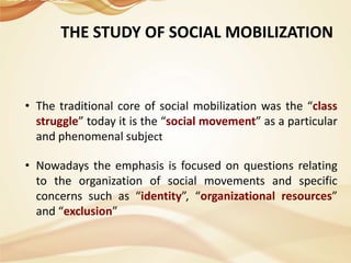 Social mobilization | PPTX