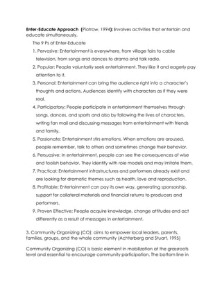 Social Mobilization (Handout) | PDF