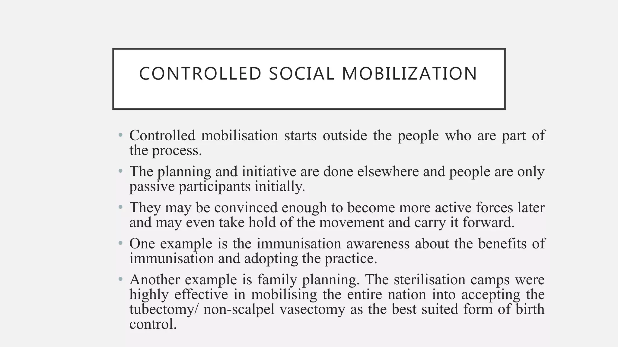 Social mobilization | PPTX