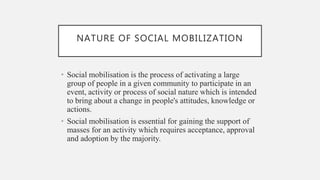 Social mobilization | PPTX