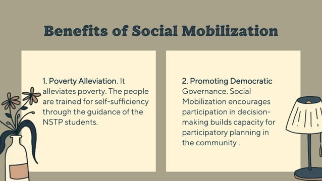 SOCIAL MOBILIZATION (GROUP 2) (1).pptx | Non-Profit Organizations ...