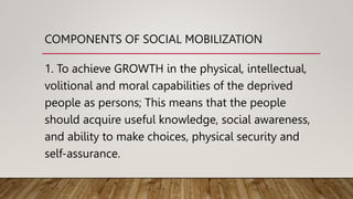 Social Mobilization Group 2 (1).pptx | Non-Profit Organizations ...