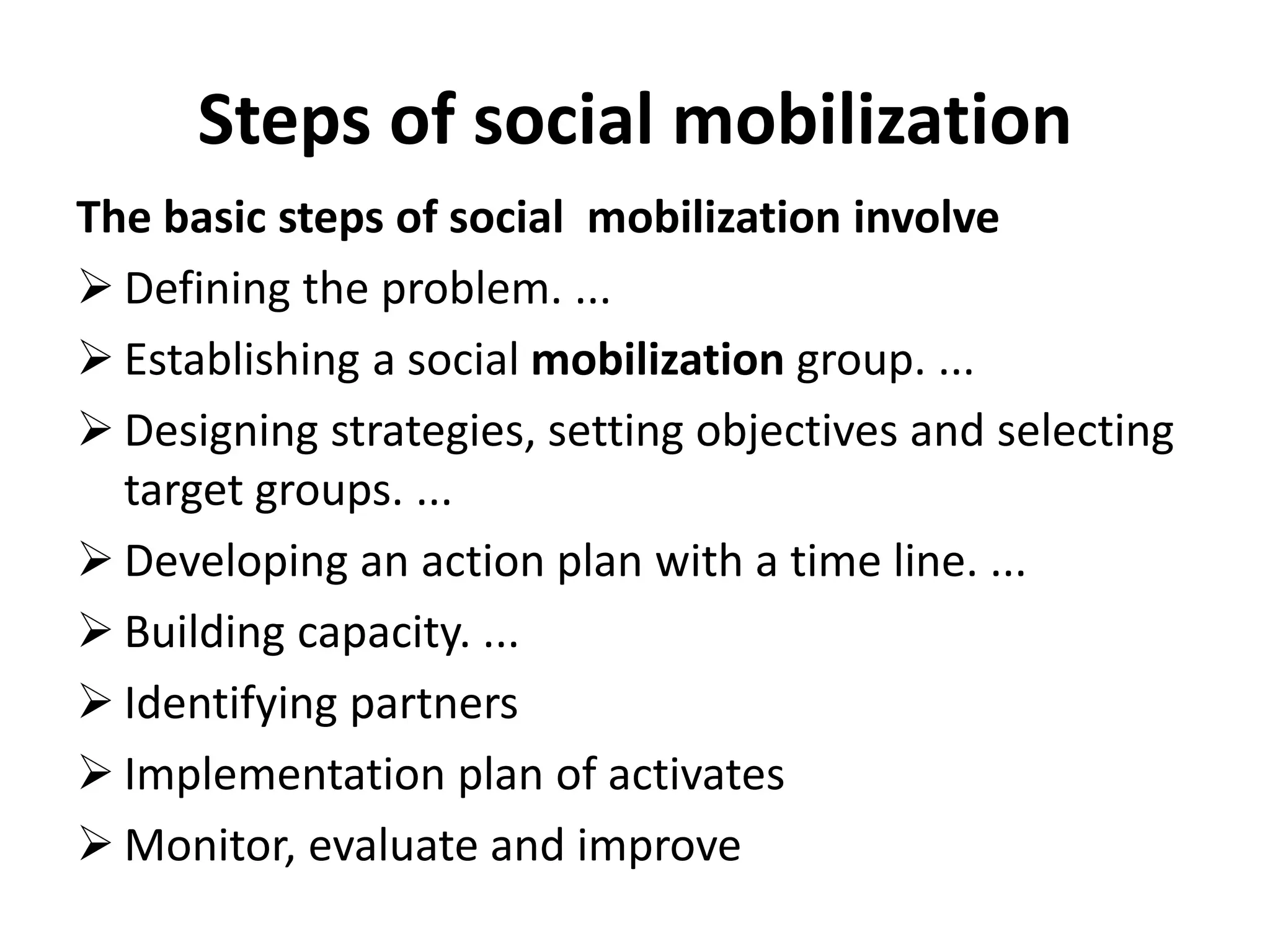Social mobilization iii | PPTX