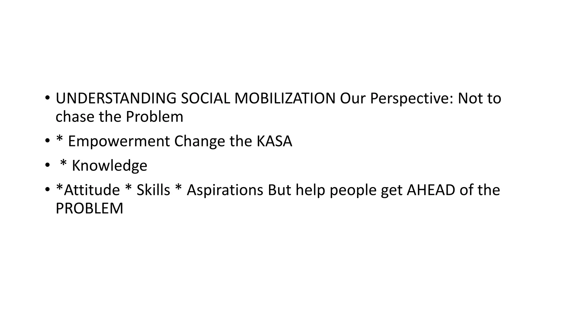 Social Mobilization presentation for empoyment of DACCAR.pptx