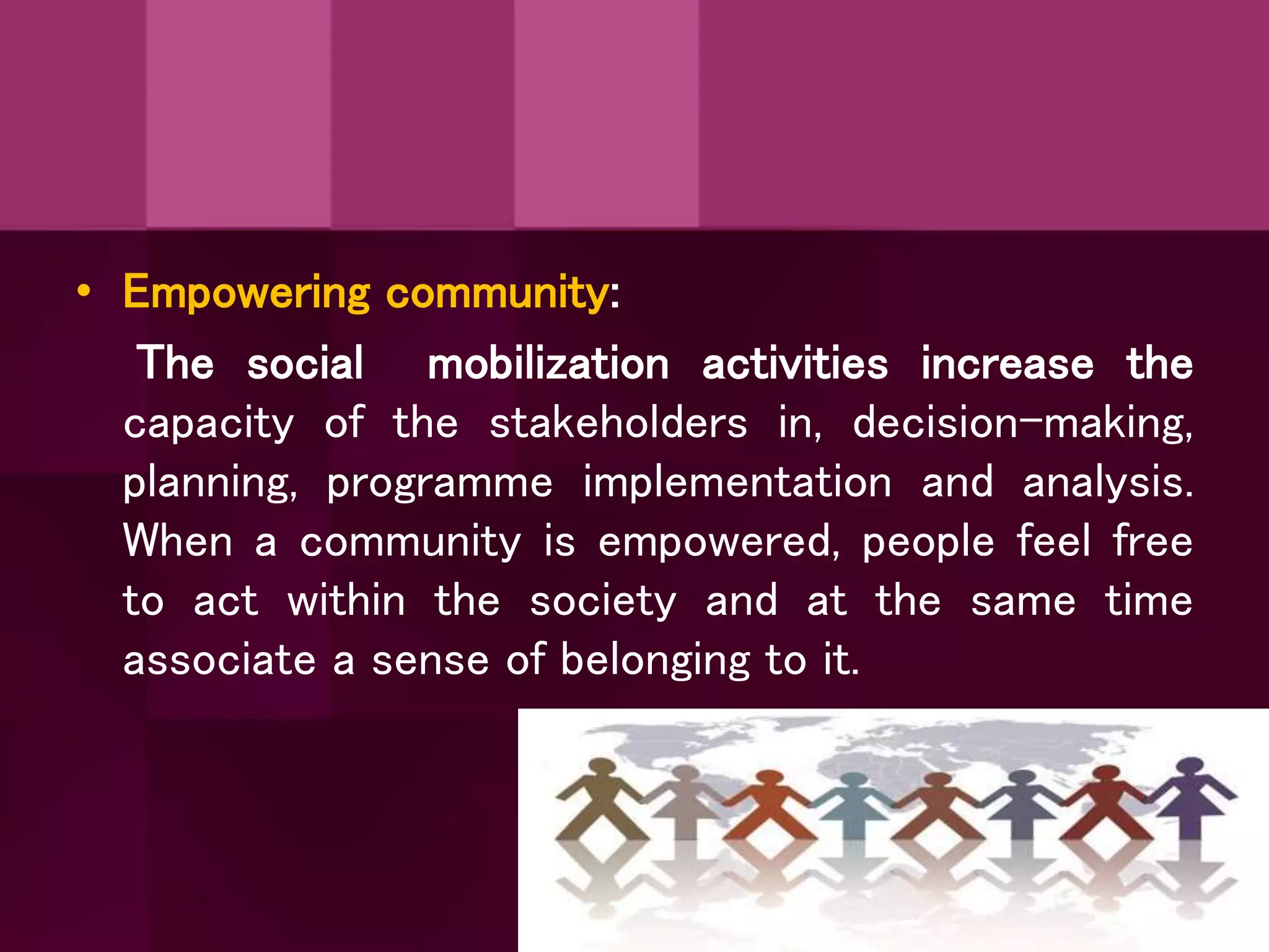 Social mobilization skills | PPTX