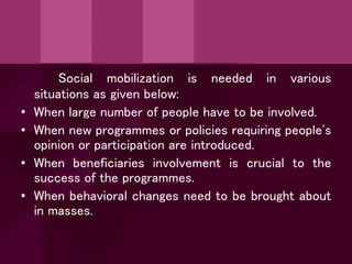 Social mobilization skills | PPTX
