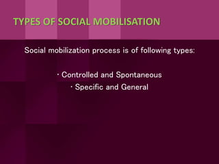 Social mobilization skills | PPTX