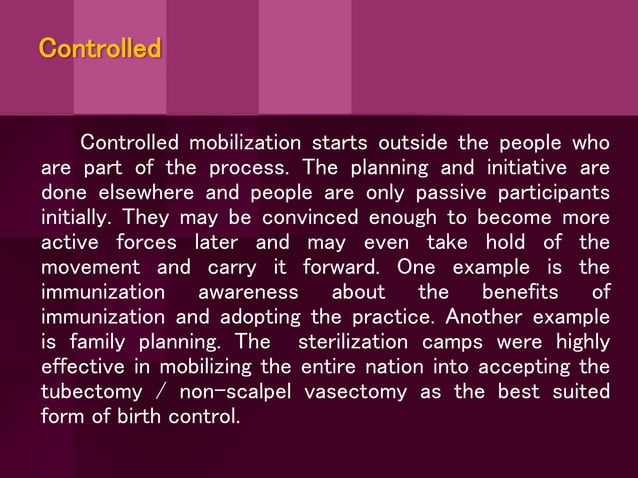 Social mobilization skills | PPTX