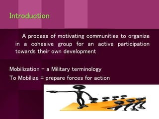 Social mobilization skills | PPTX