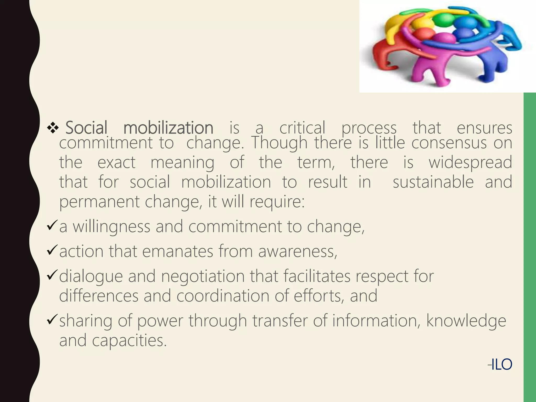 Social mobilization sklls | PPTX