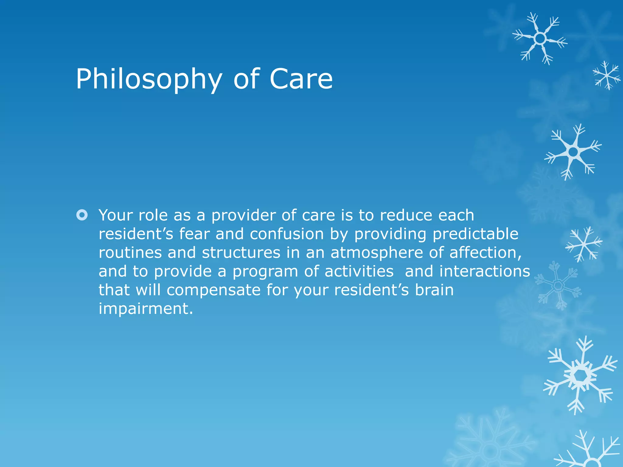 Social model of care for dementia | PPTX