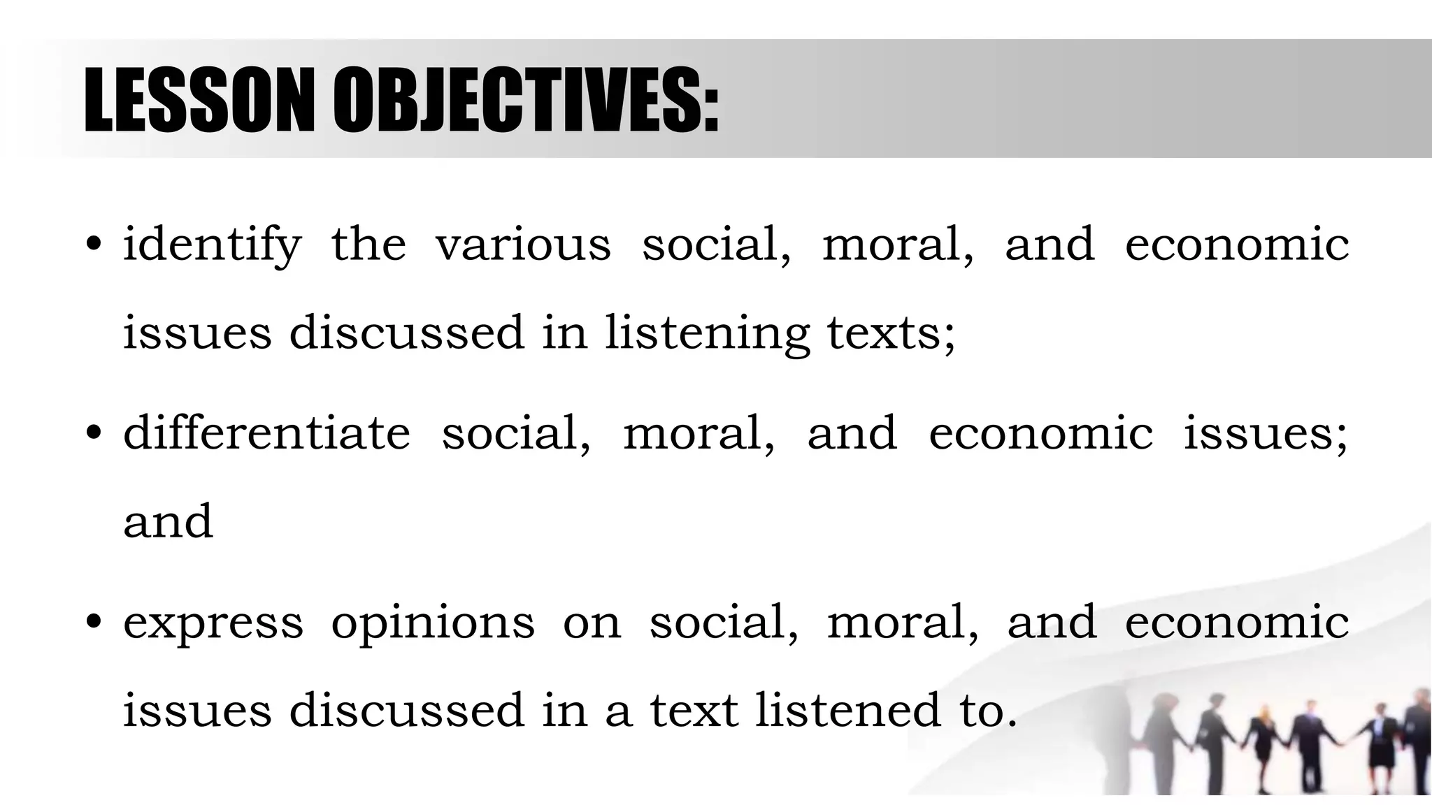SOCIAL, MORAL, AND ECONOMIC ISSUES.pptx