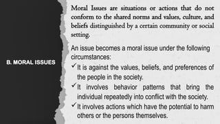 English 8: Social, Moral and Economic Issues.pptx