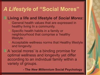 Social Mores - Sociology 101 - KEY Terms - Liberal Arts | PPT