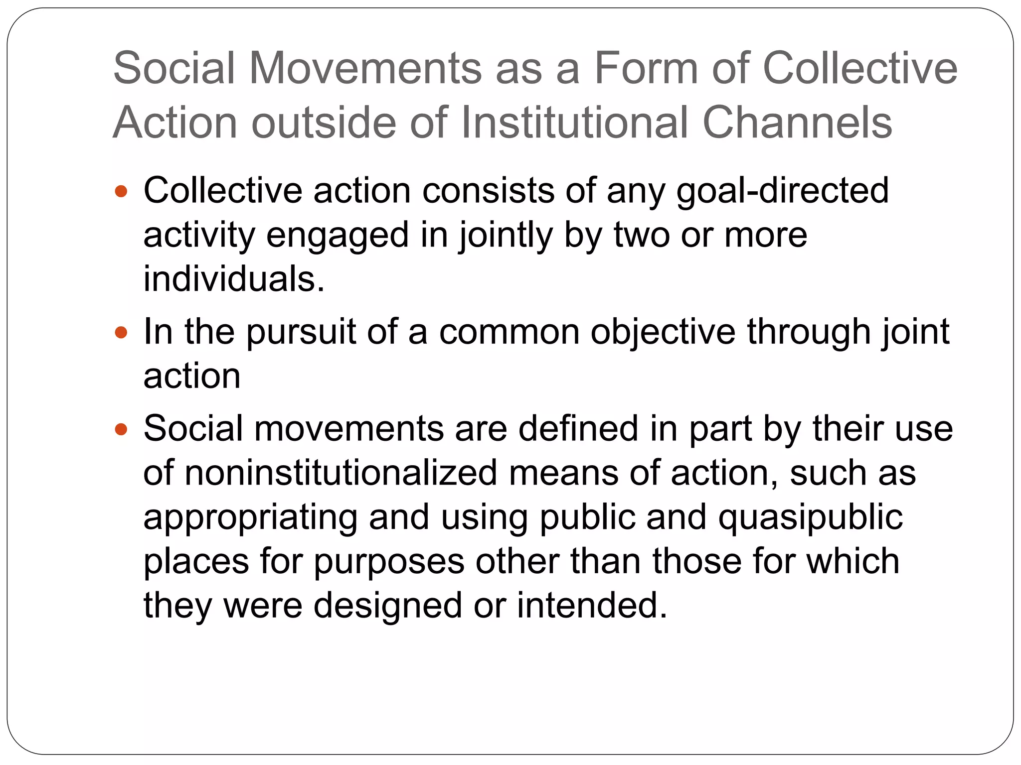 Social movement class slides | PPTX