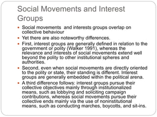Social movement class slides | PPTX