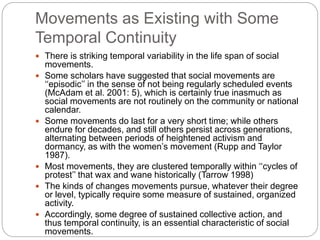 Social movement class slides | PPTX