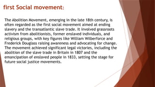 social movement12.pptx.................... | PPTX