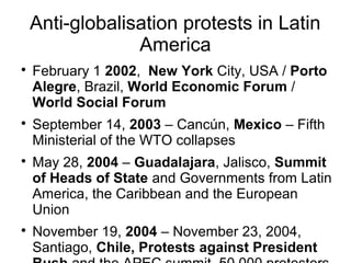 Social movements in Latin America | PPT