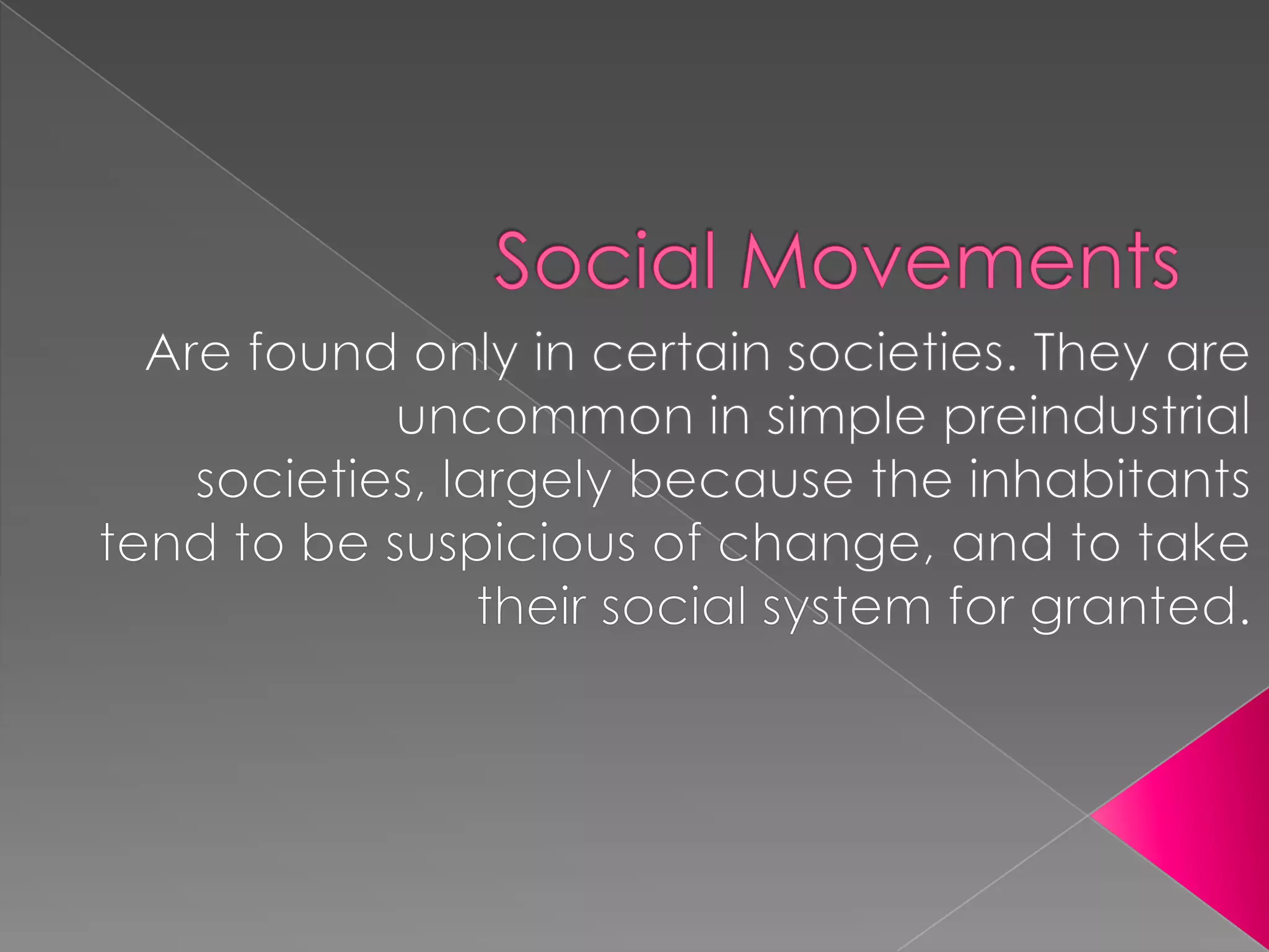 Social movements | PPTX | Civic affairs | Politics