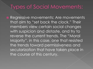 Social movements | PPTX