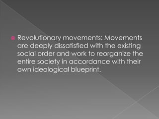 Social movements | PPTX