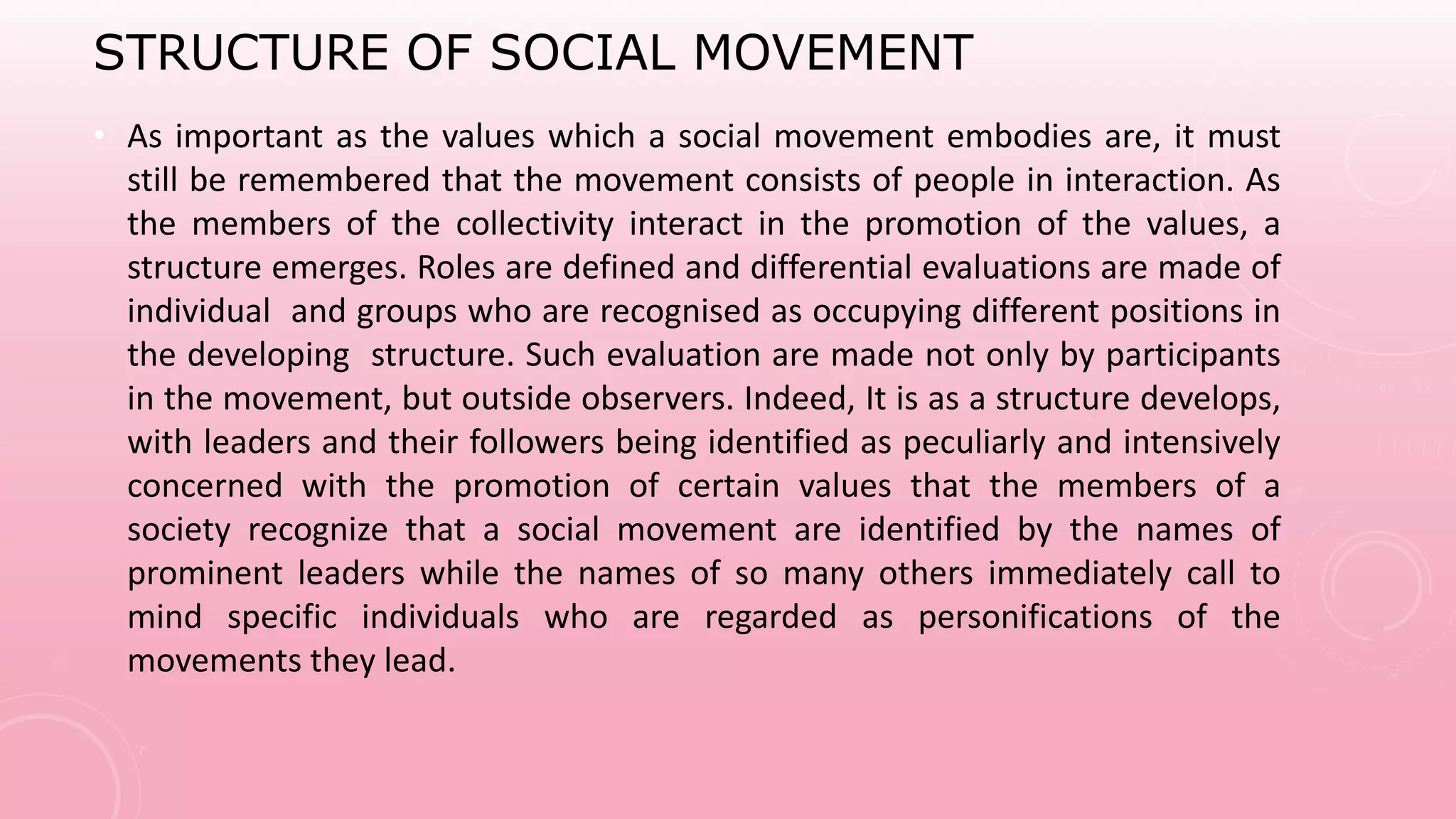 Social movements | PPTX