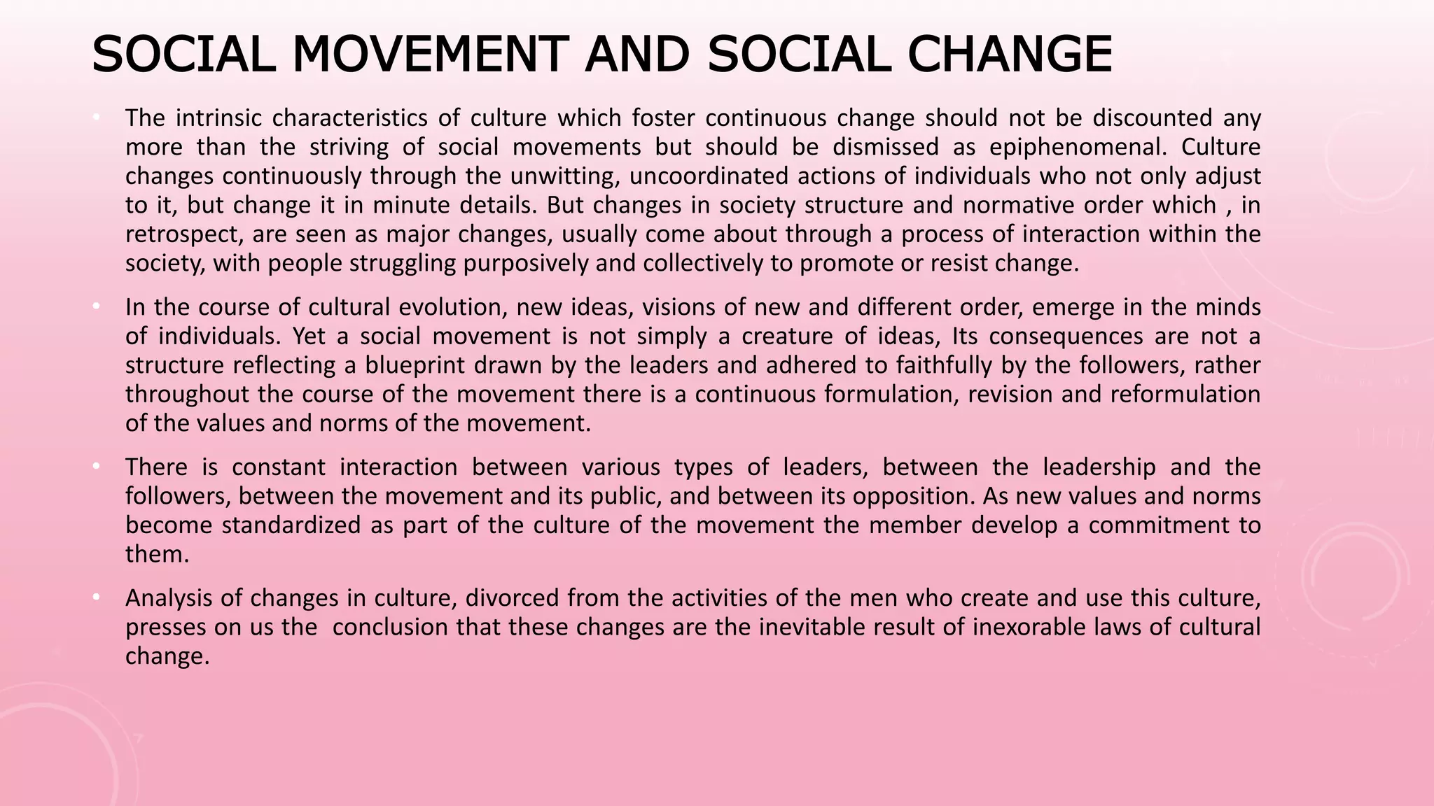 Social movements | PPTX